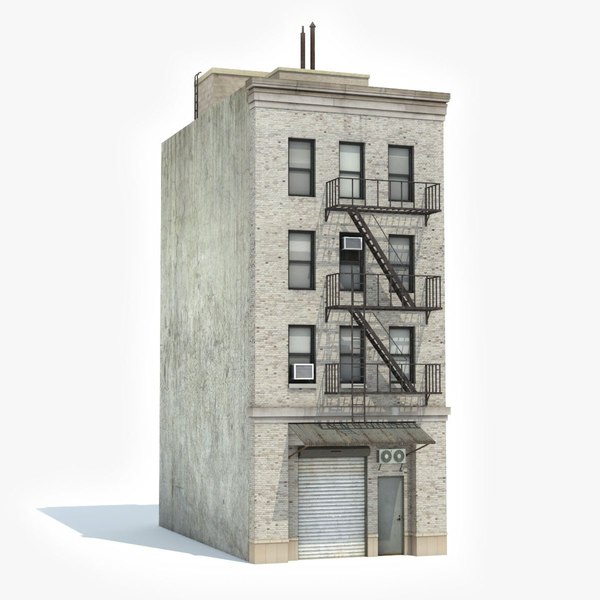 아파트 빌딩 42 3D 모델 - TurboSquid 1268643