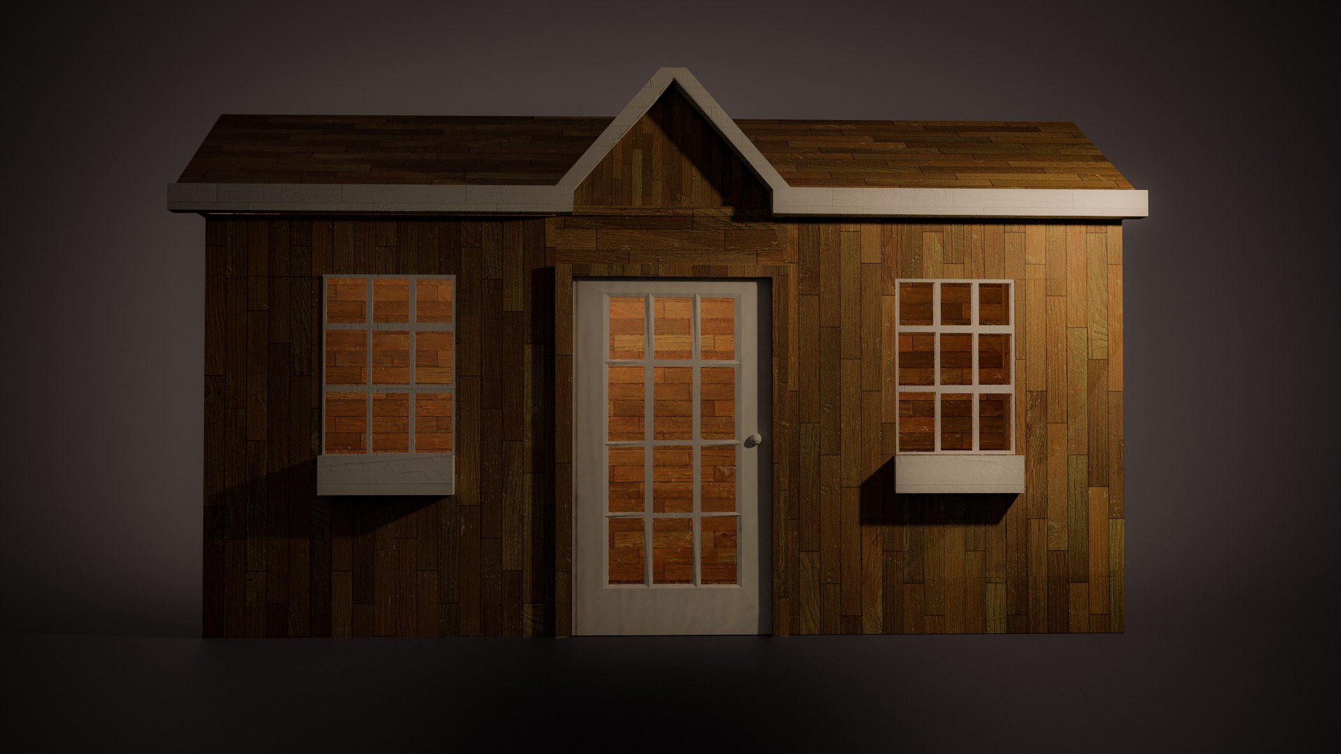 Wooden Shed Model - TurboSquid 1500125