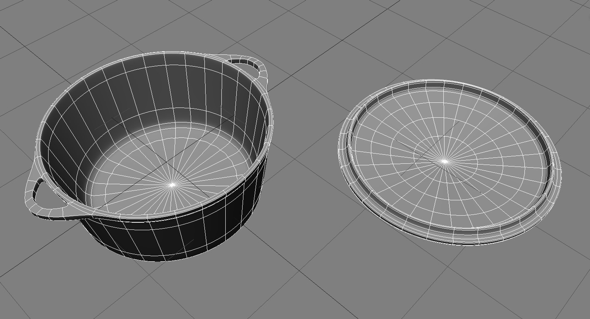 Cooking Blue Dish 3D Model - TurboSquid 1695976