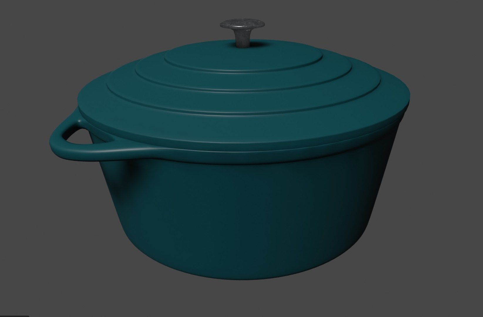 Cooking Blue Dish 3D Model - TurboSquid 1695976