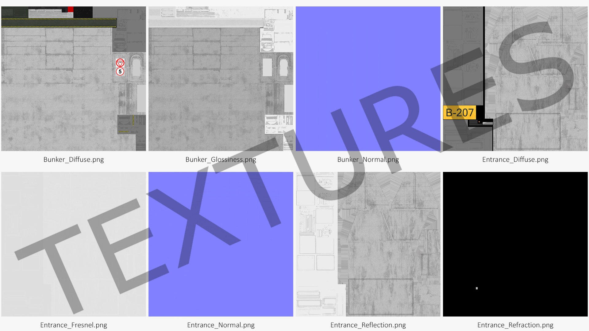 Nuclear Bunker Entrance model - TurboSquid 2040333
