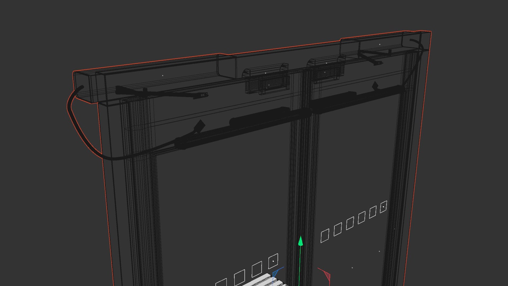 3D Automatic Entrance Doors - TurboSquid 1984303