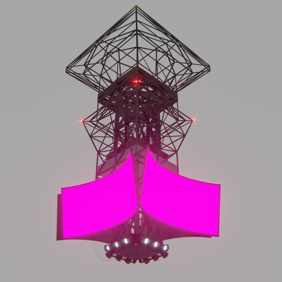 Stadium TV 3D Model - TurboSquid 1810394