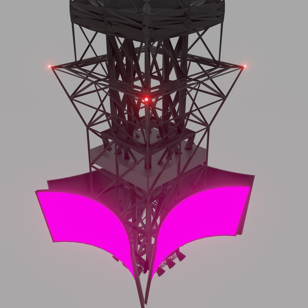 Stadium TV 3D Model - TurboSquid 1810394