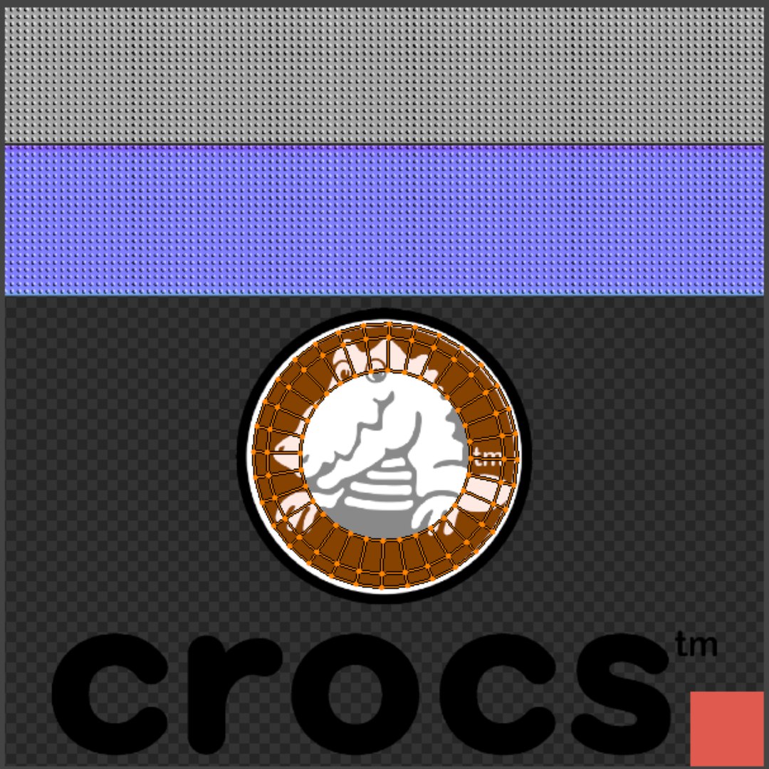 Crocs Slippers Model - TurboSquid 1727166