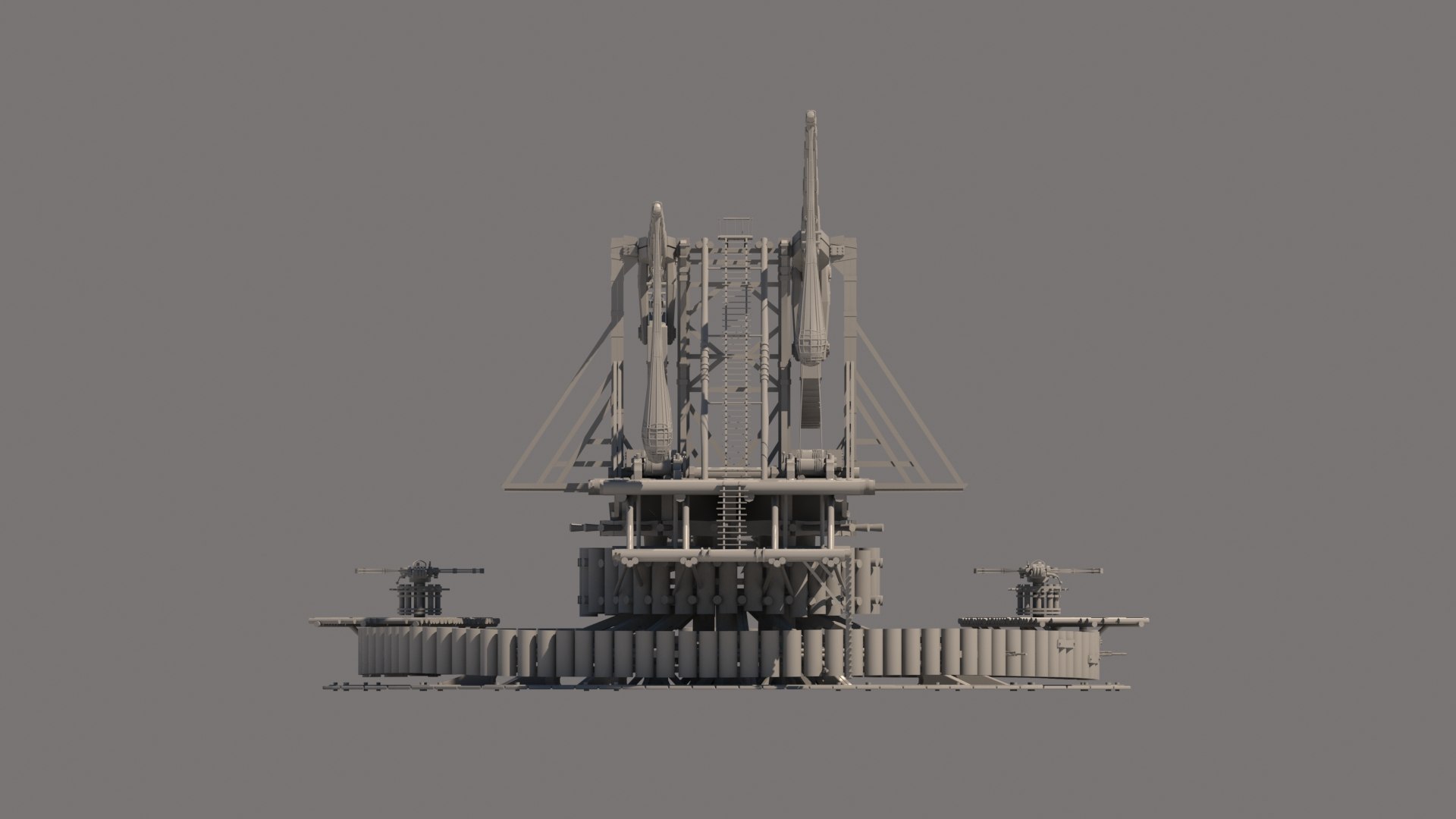 Fantasy Trebuchet Model - TurboSquid 1595554
