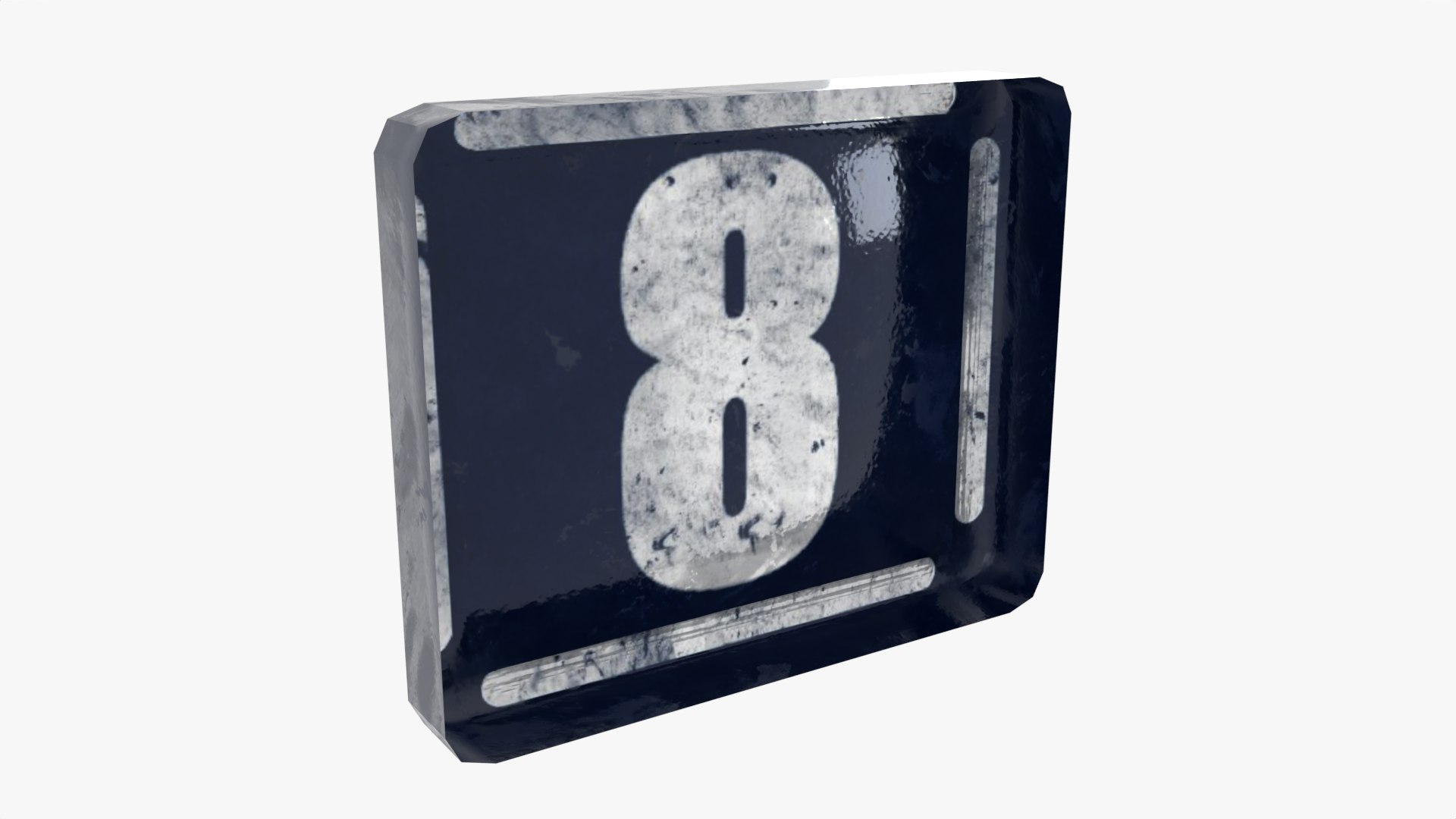 3D Door Bells Door Numbers - TurboSquid 1847662