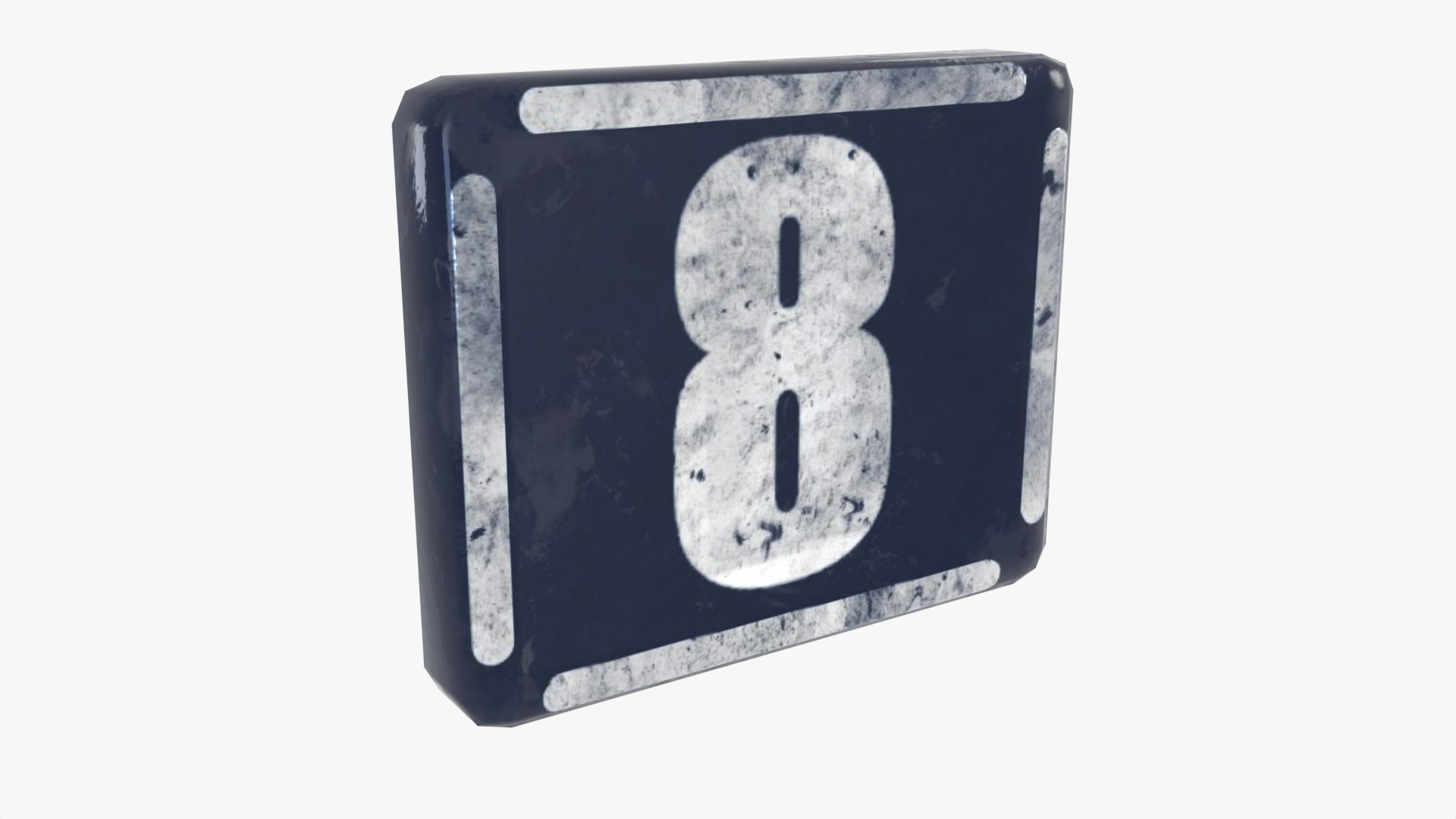 3D Door Bells Door Numbers - TurboSquid 1847662