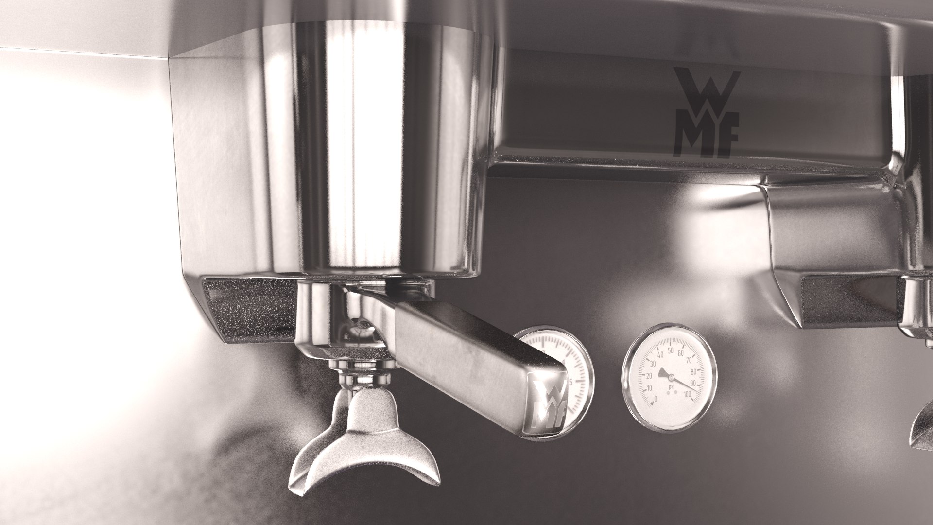 3D Coffee Machine WMF - TurboSquid 1958400