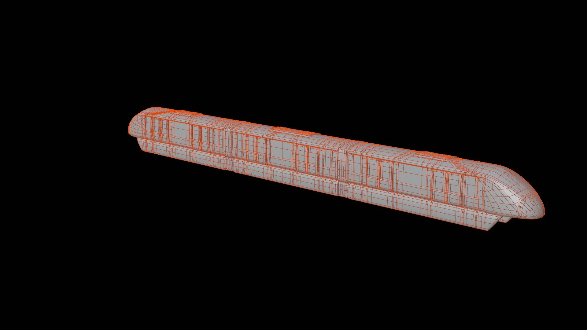 Alstom Innova monorail train 3D model - TurboSquid 2152164