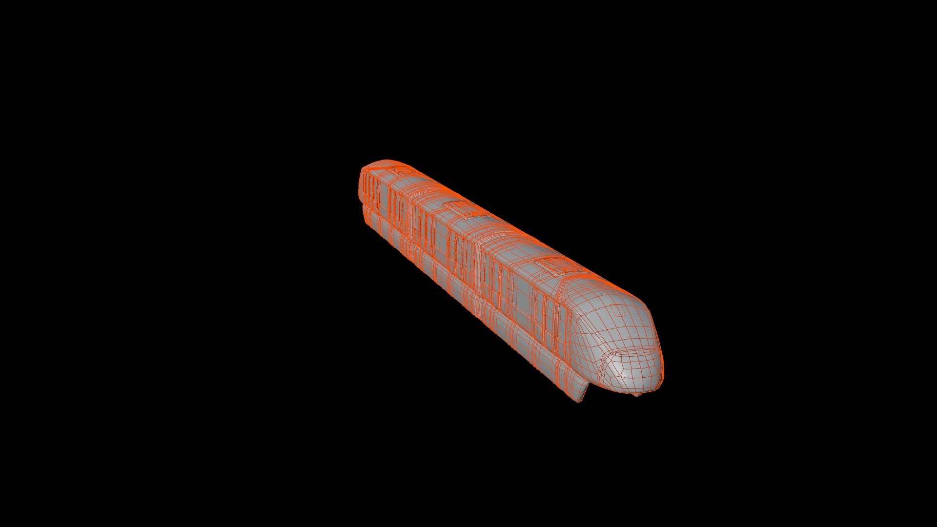 Alstom Innova monorail train 3D model - TurboSquid 2152164