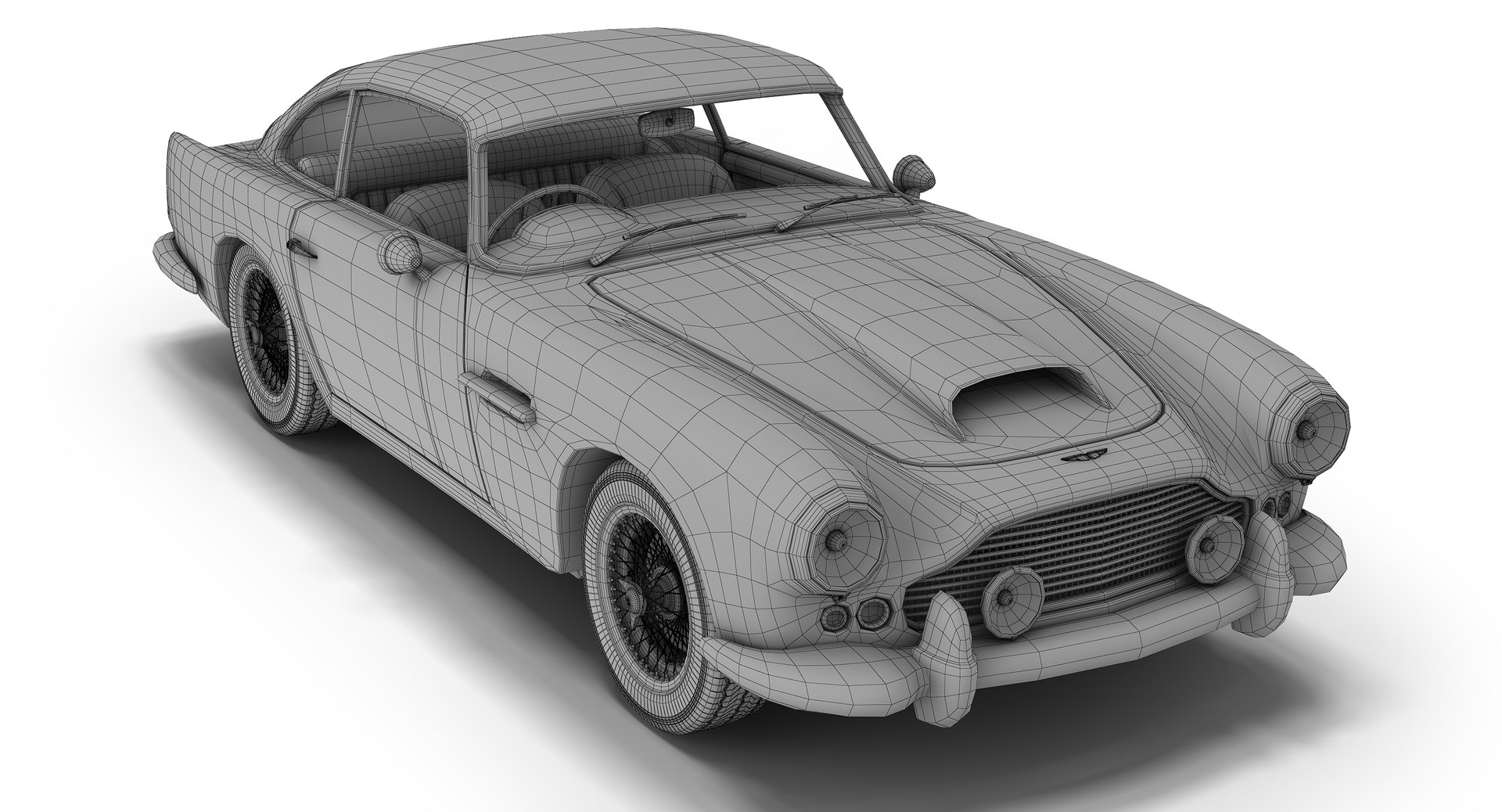 3d Aston Martin Db4 Model