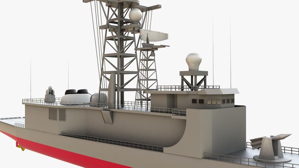 3D Frigate model - TurboSquid 1751870