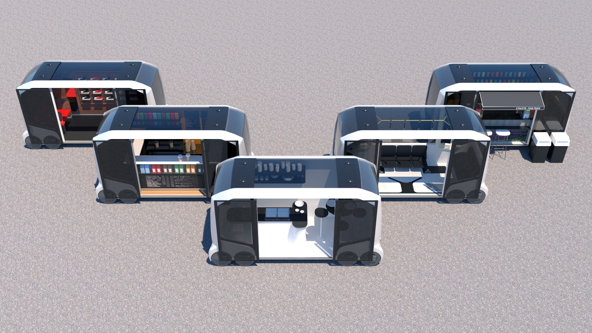 E-palette Future 3D Model - TurboSquid 1621777