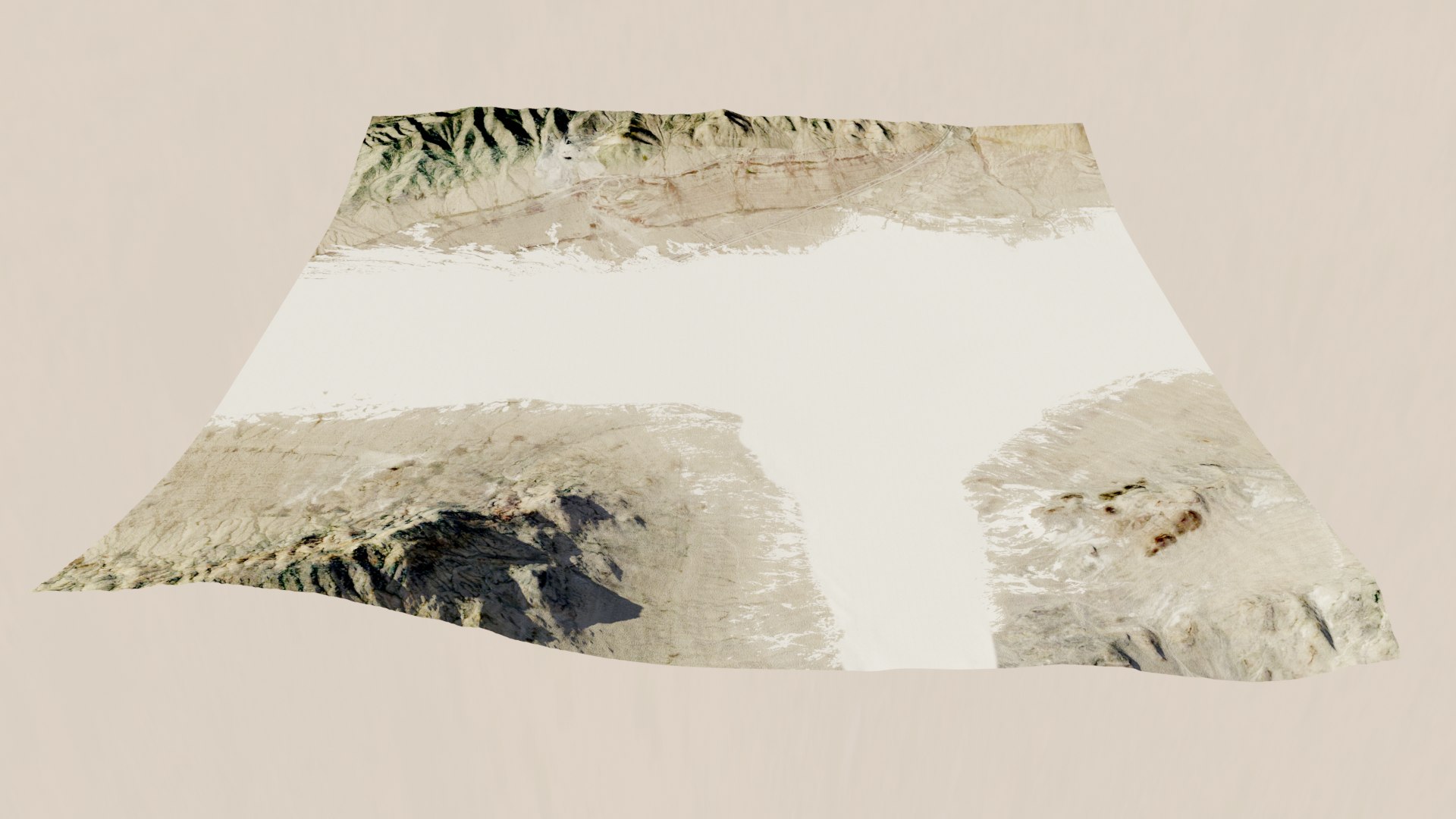 3D Model Desert Sal Lake - TurboSquid 1673987