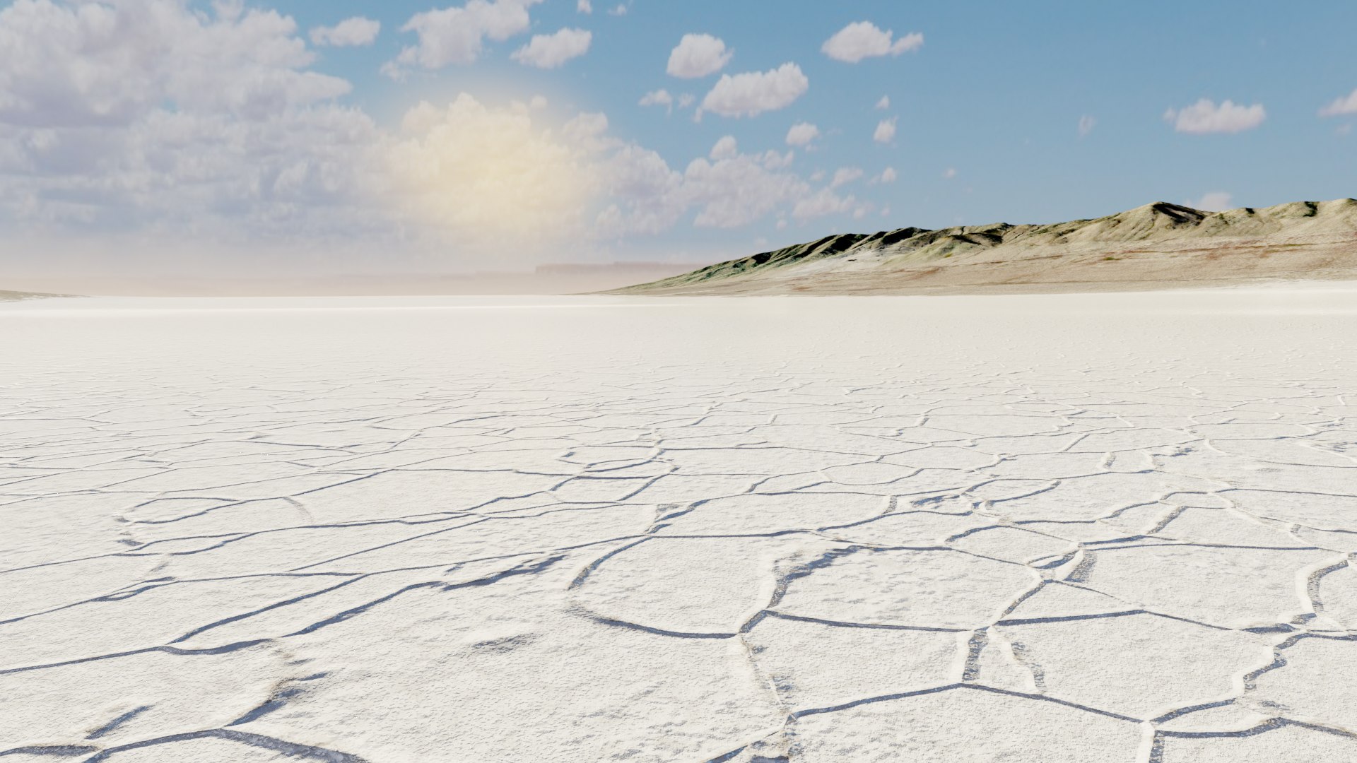 3D Model Desert Sal Lake - TurboSquid 1673987