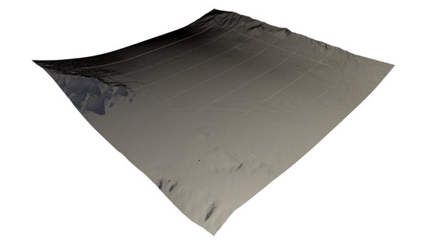 3D model desert sal lake - TurboSquid 1673987