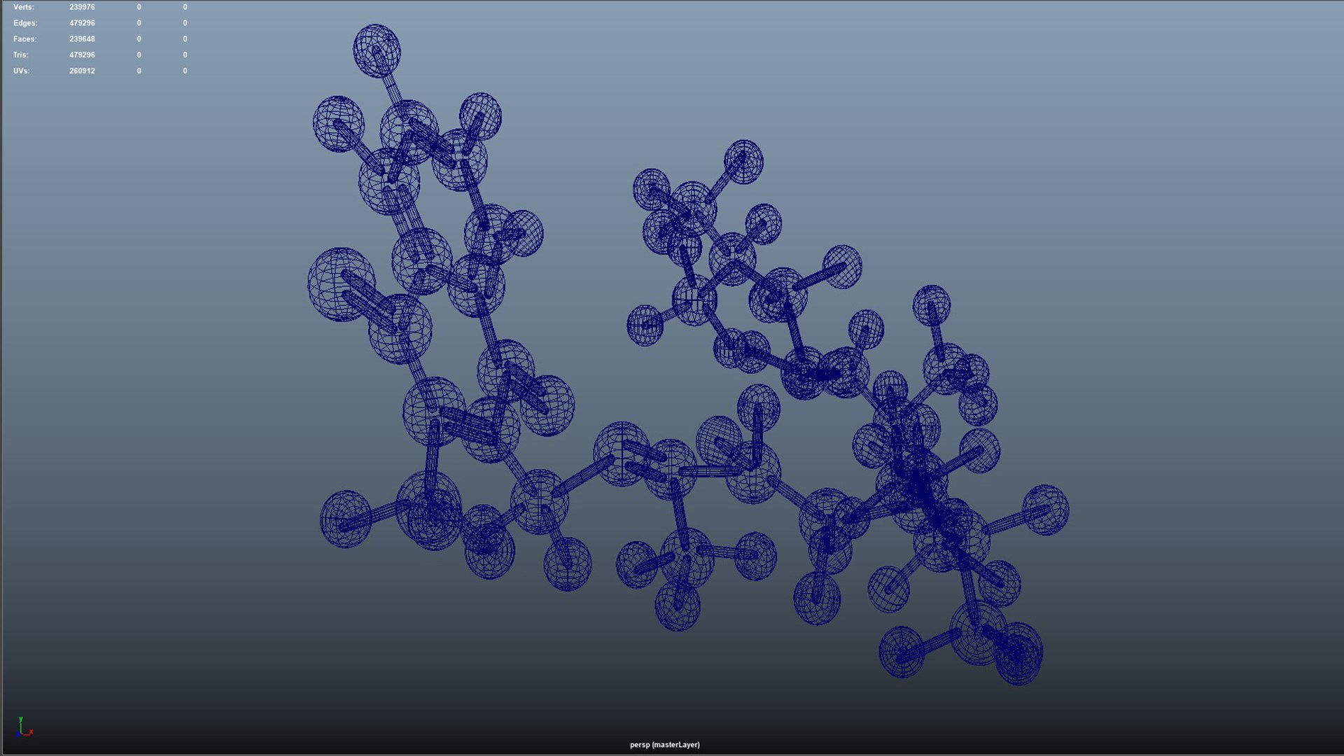 Vitamin K Molecular Structure Model - TurboSquid 2192994