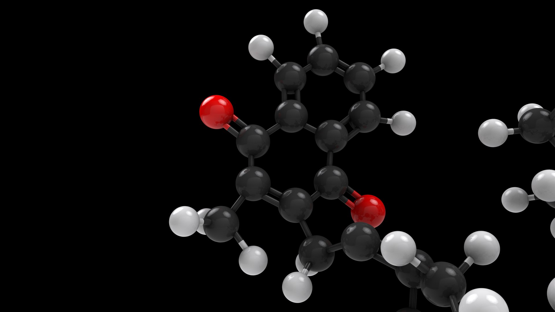 Vitamin K Molecular Structure Model - TurboSquid 2192994