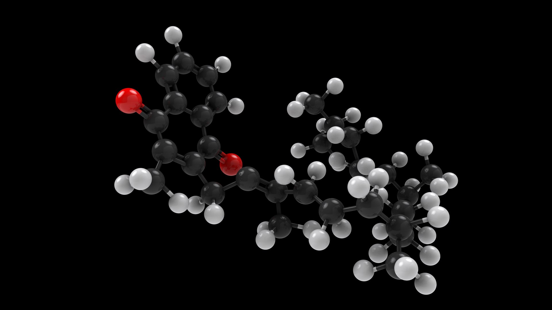 Vitamin K Molecular Structure Model - TurboSquid 2192994