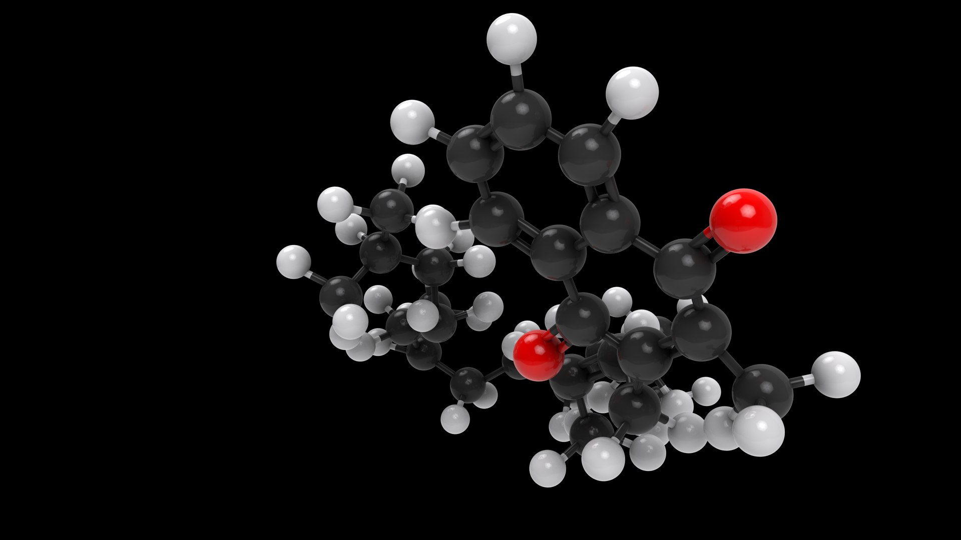 Vitamin K Molecular Structure Model - TurboSquid 2192994