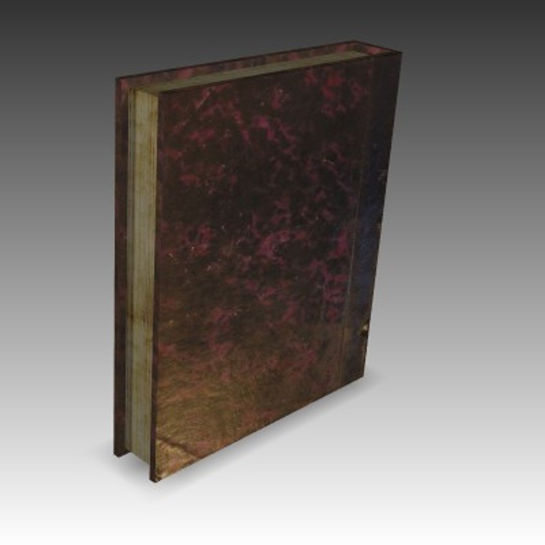 Free Book 3d Model