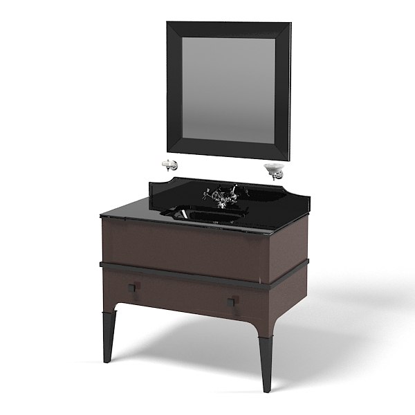 3d model devon suite bathroom