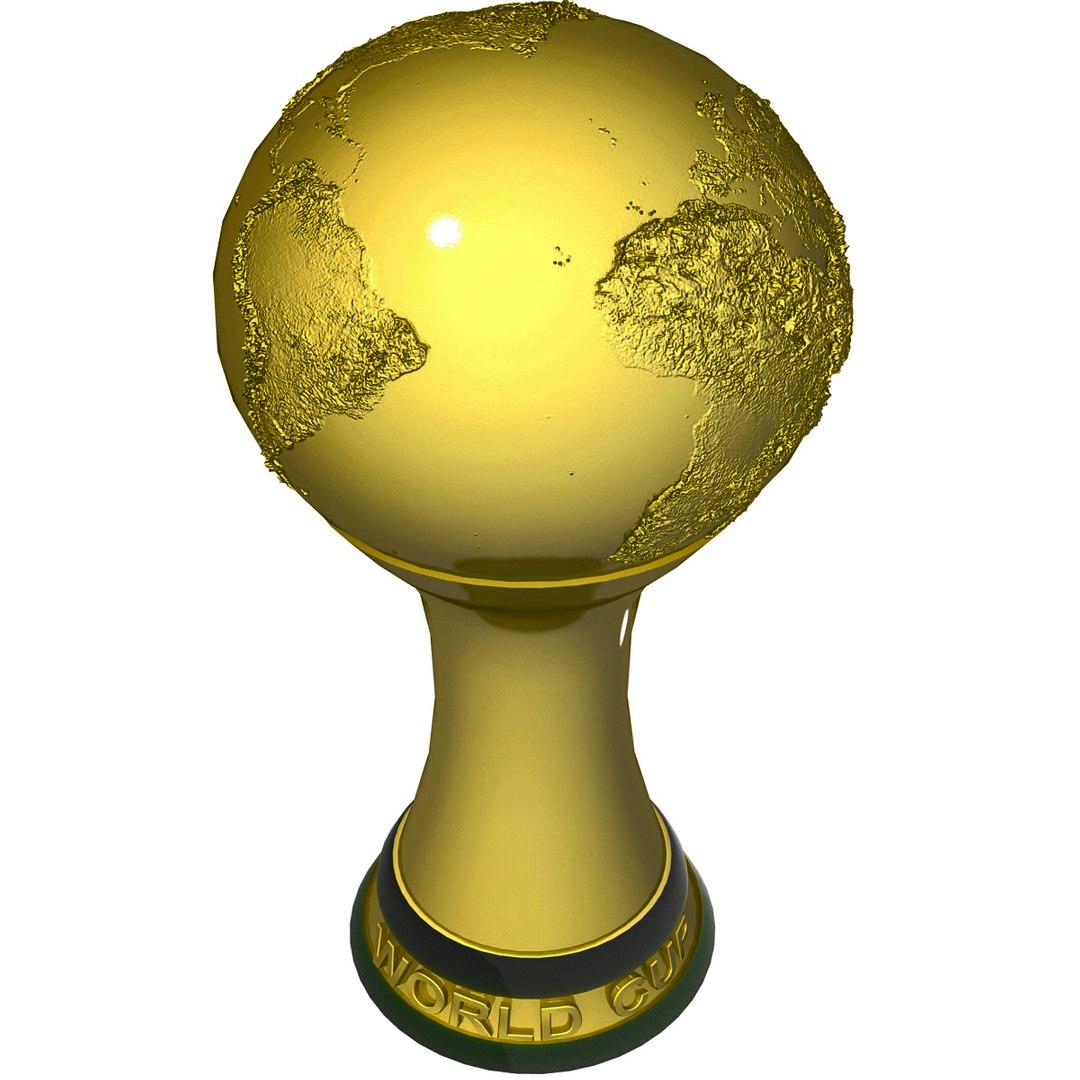 3d Model World Football Cup