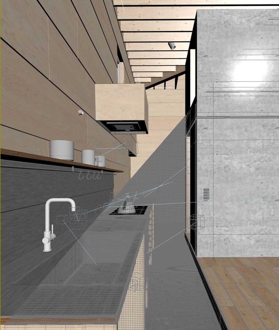 3D House Light Interior Model - TurboSquid 1635852