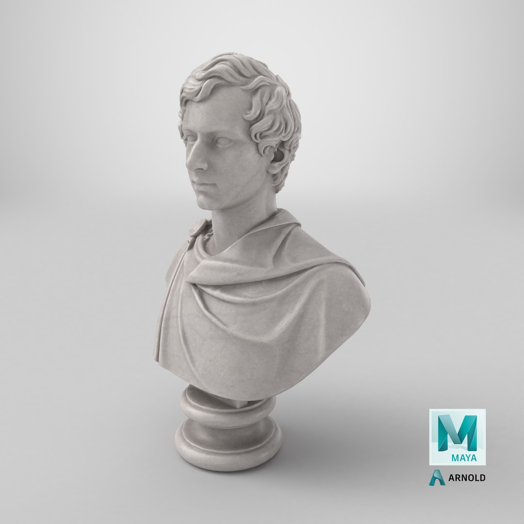 Young Man Frederick Bust 3D - TurboSquid 2471937