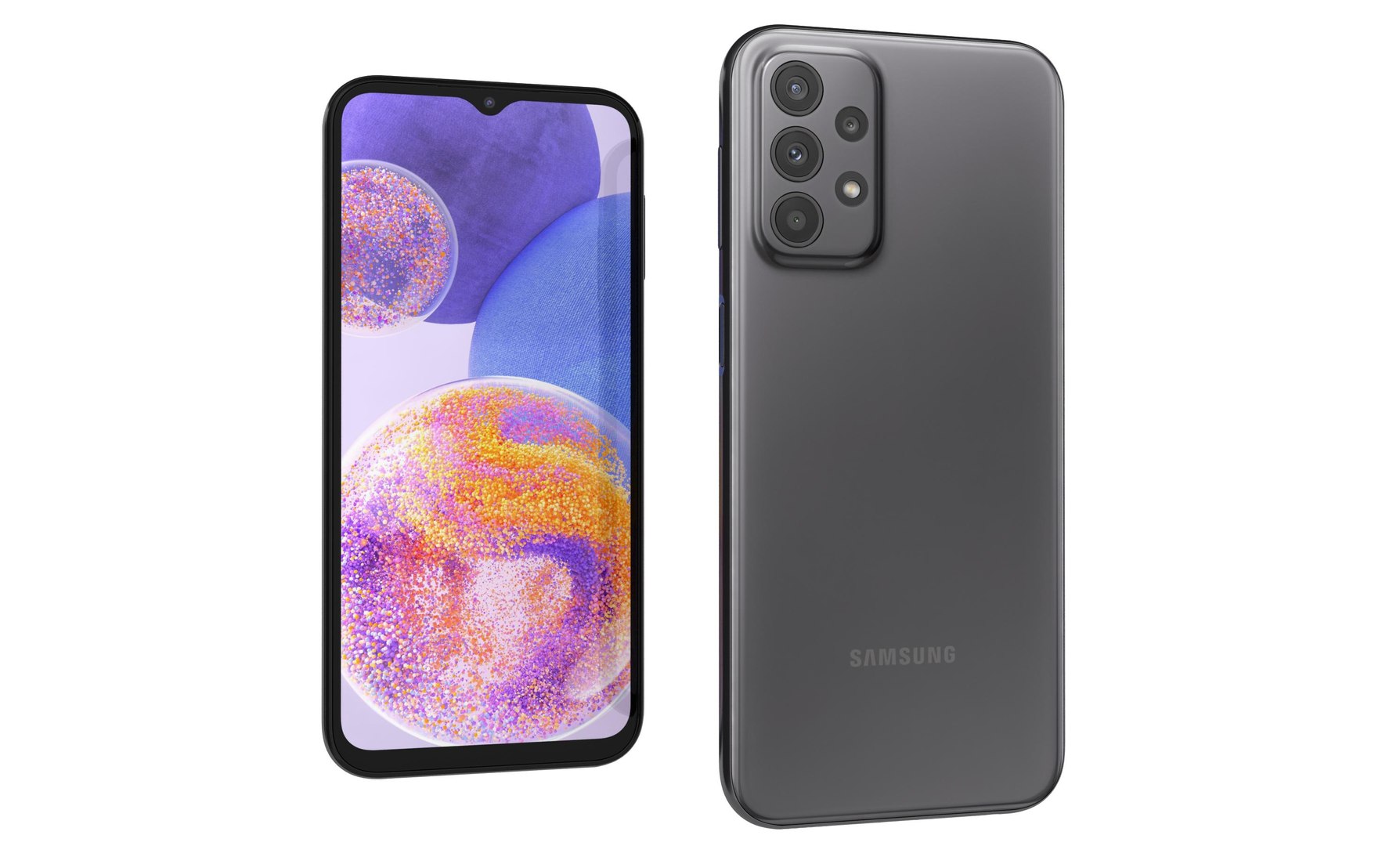 3D Samsung Galaxy A23 Black - TurboSquid 1869222