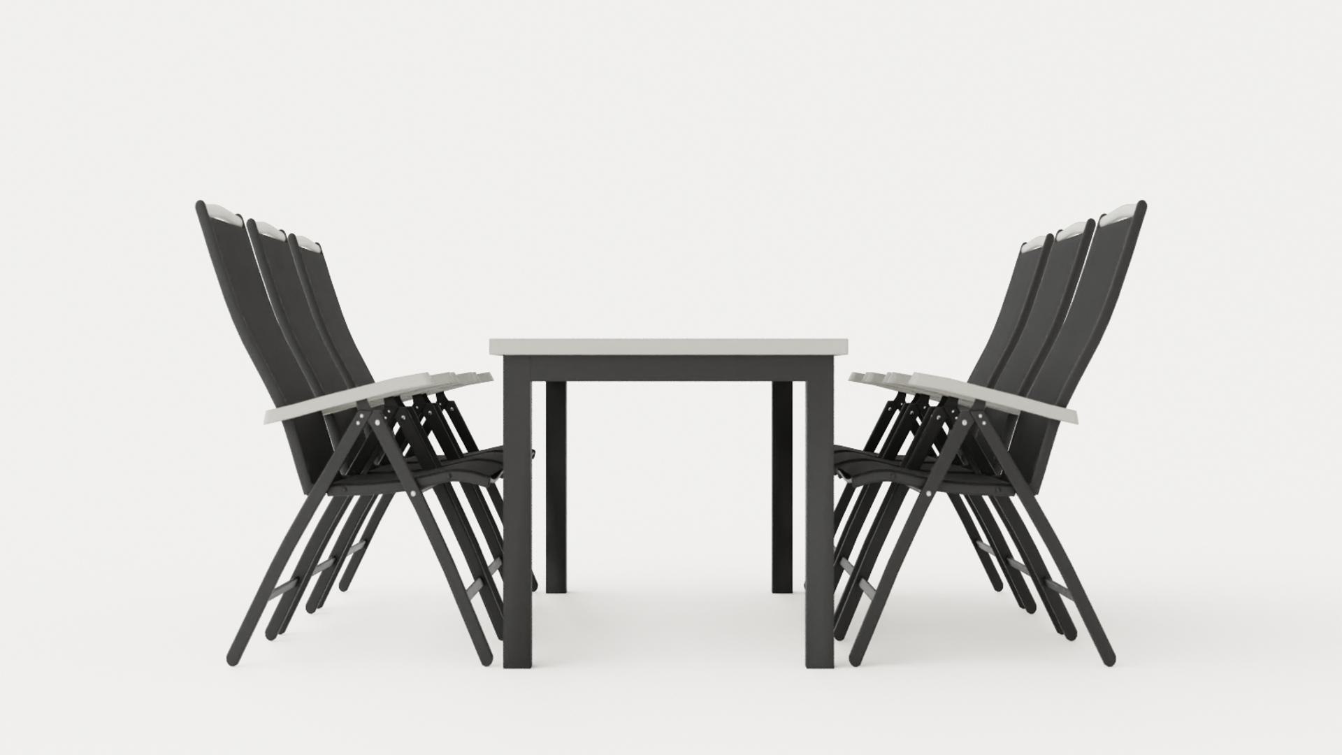 Monaco Food Group Position Chairs 3D Model - TurboSquid 2233342