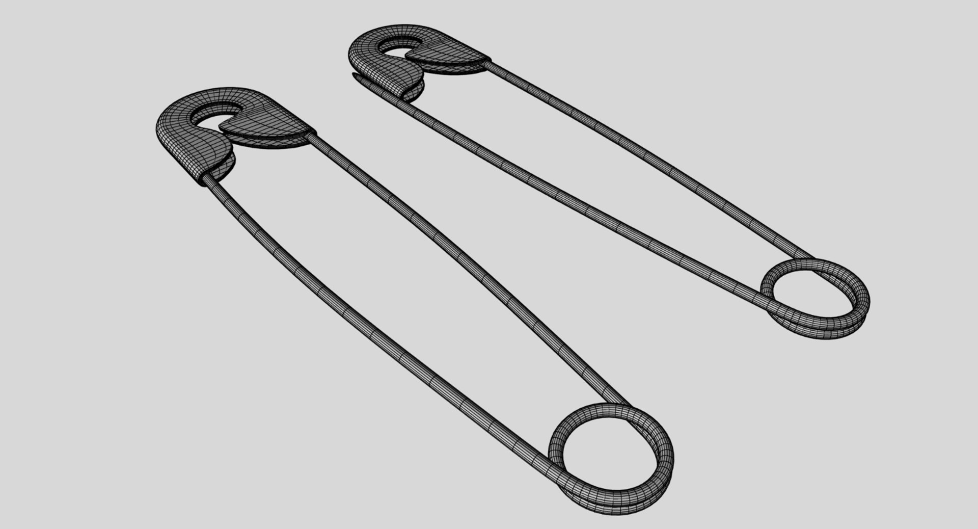 3d Safety Pin