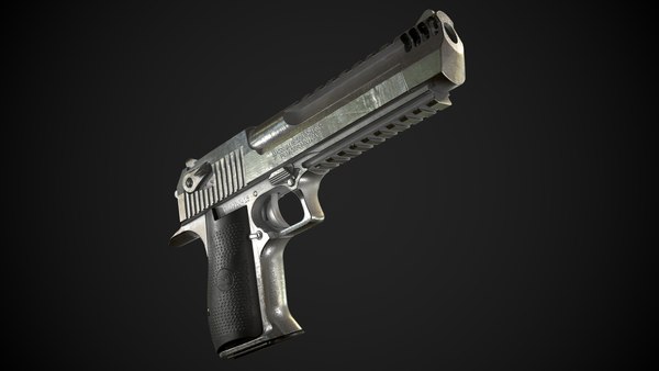 3D model Desert Eagle PBR Worn Low-poly 3D model - TurboSquid 1781722