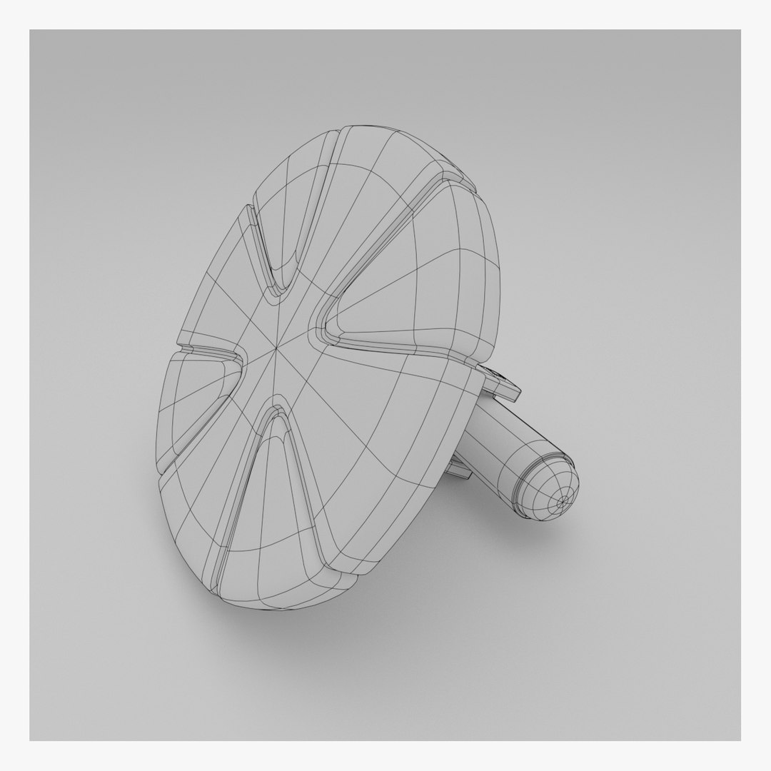 cufflinks collada dae 3d model