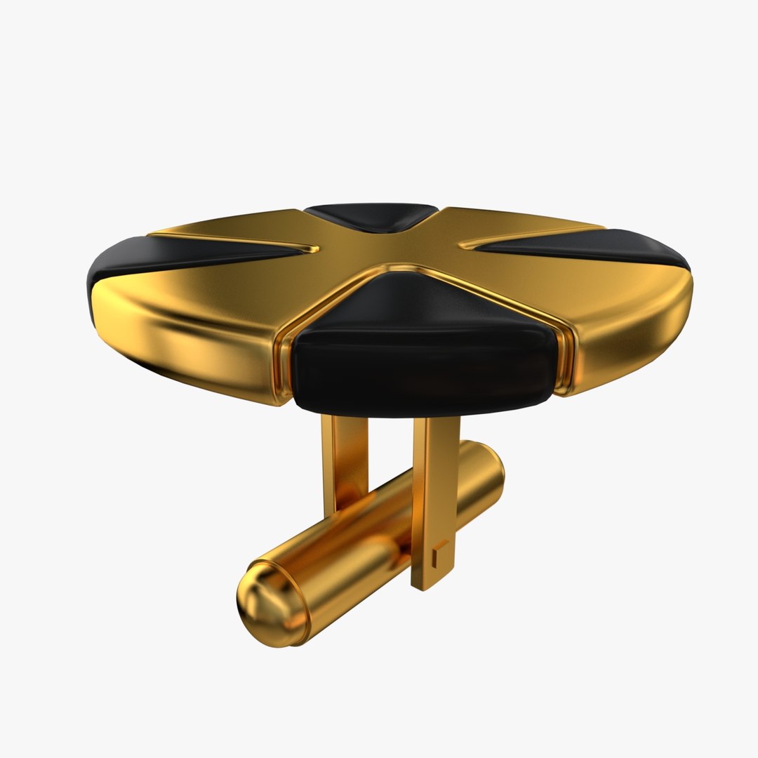 cufflinks collada dae 3d model