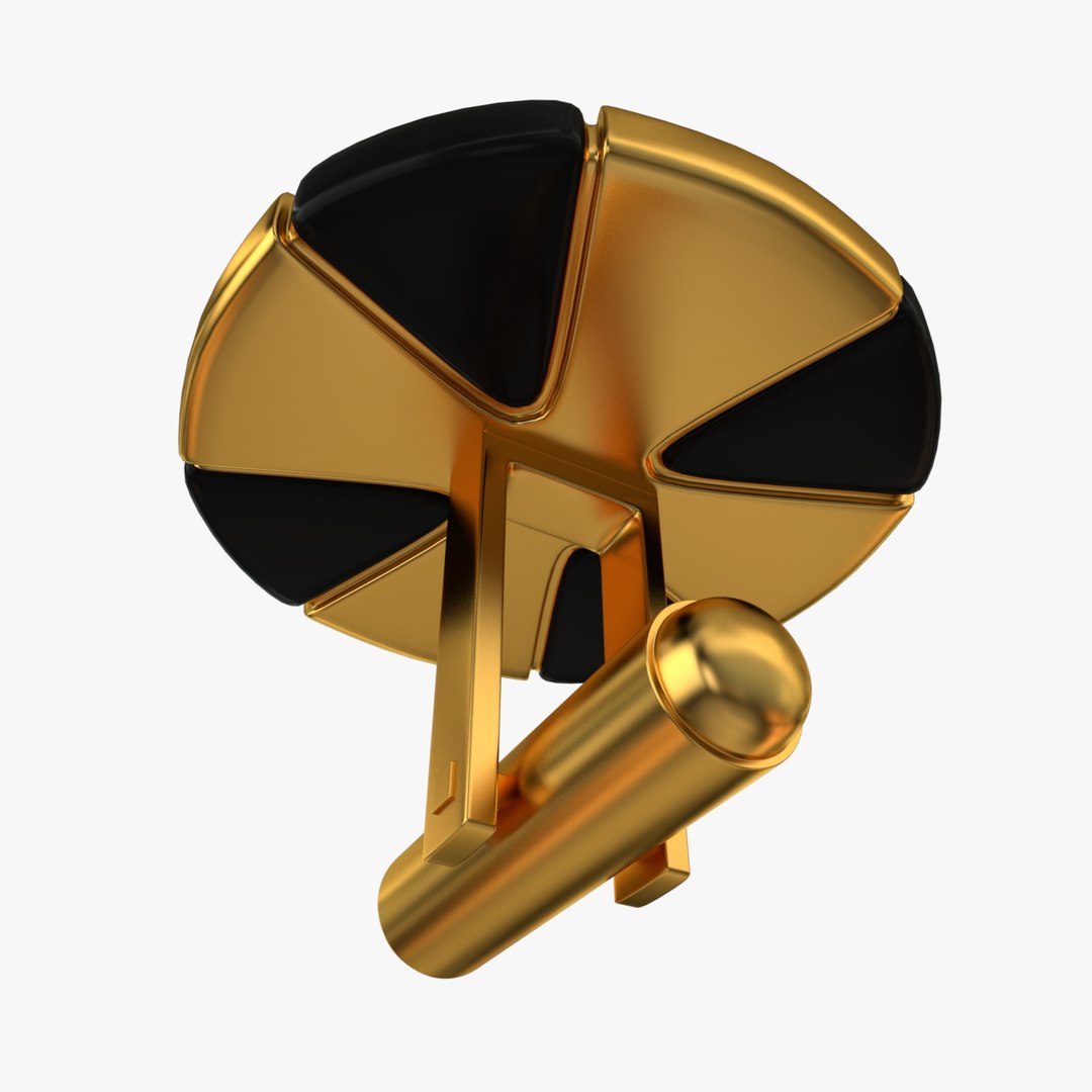 cufflinks collada dae 3d model