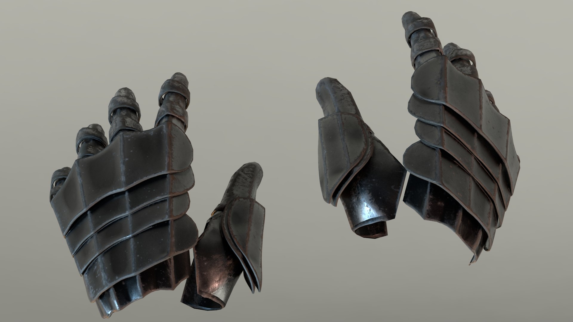 Warrior Hand Armor model - TurboSquid 1721377
