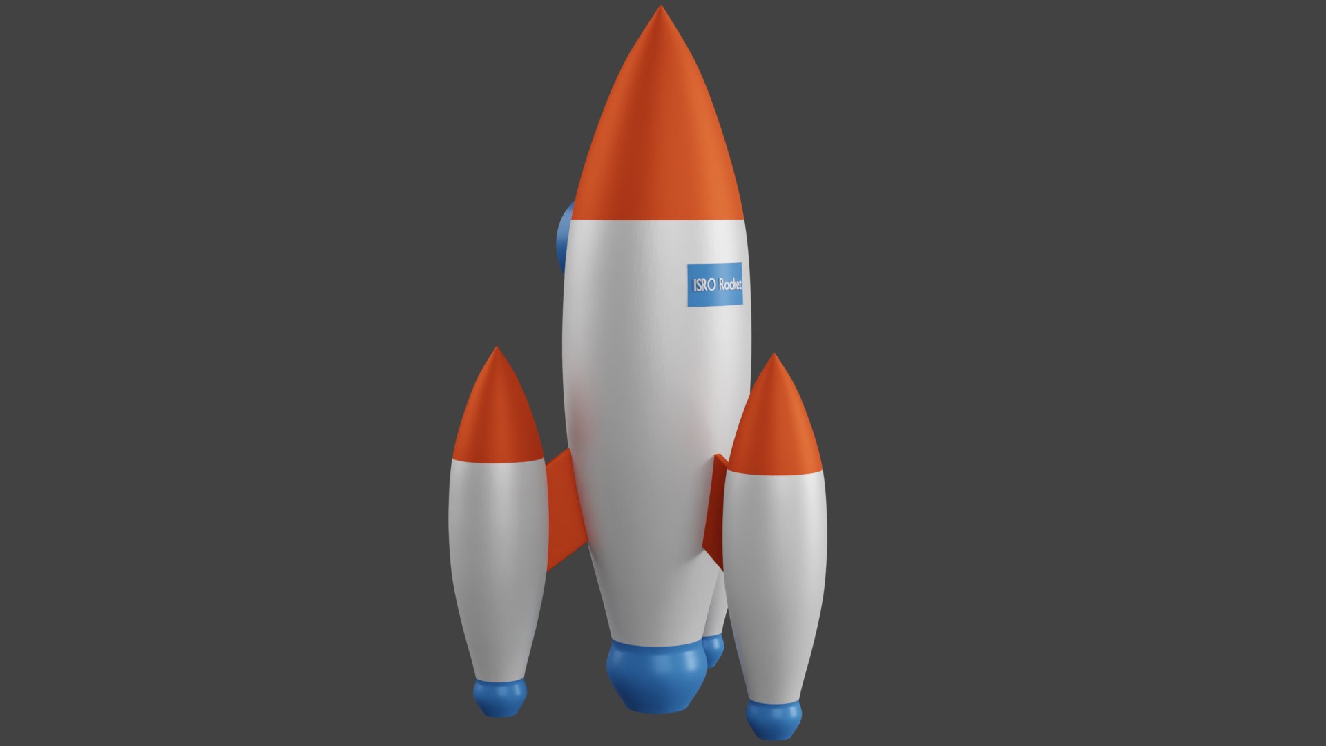 3D Cartoon Rocket - TurboSquid 2229298