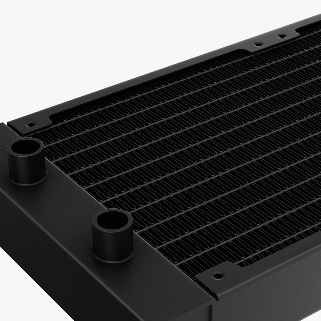 Liquid Cooling Radiators 360 Mm 3D Model - TurboSquid 2348309