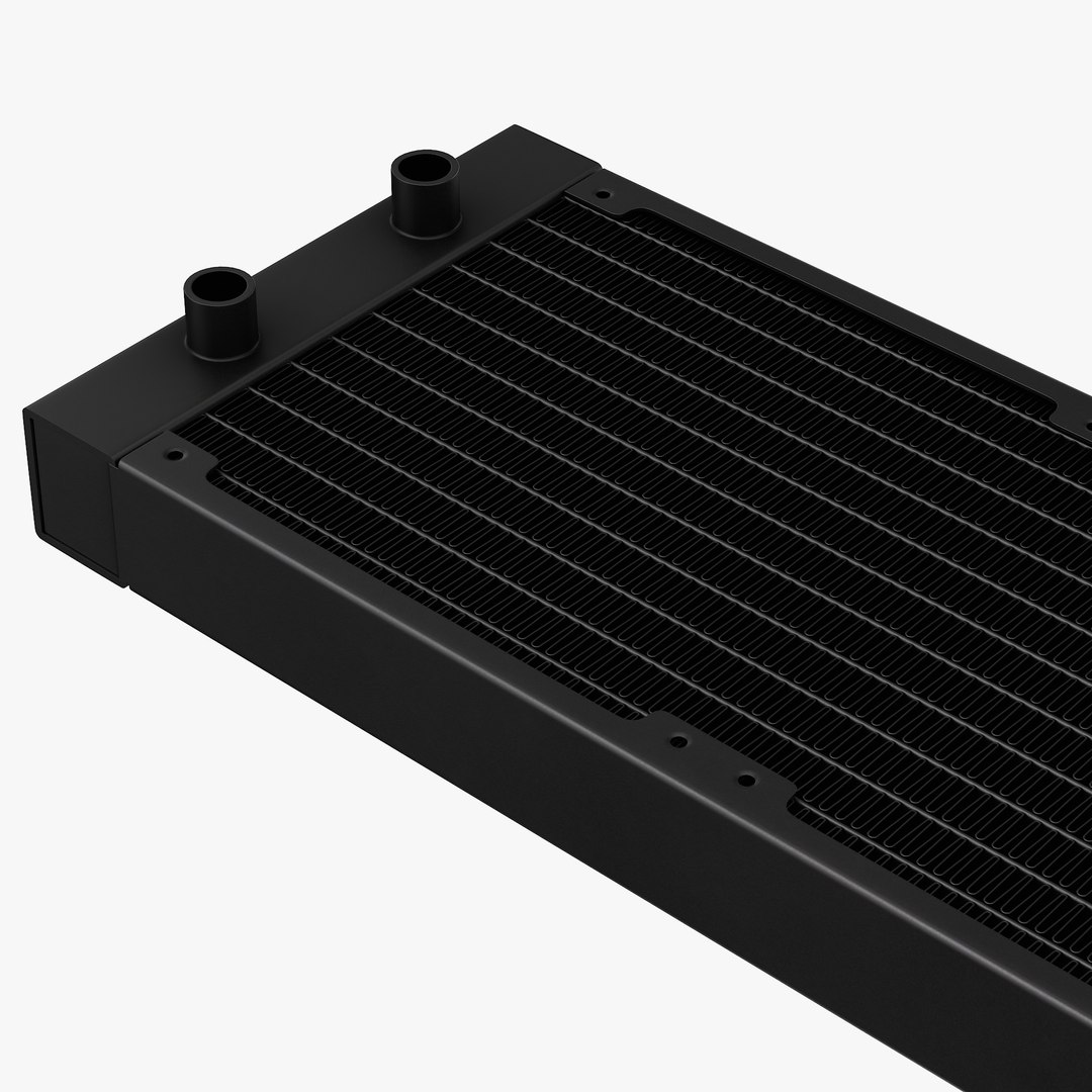 Liquid Cooling Radiators 360 Mm 3D Model - TurboSquid 2348309