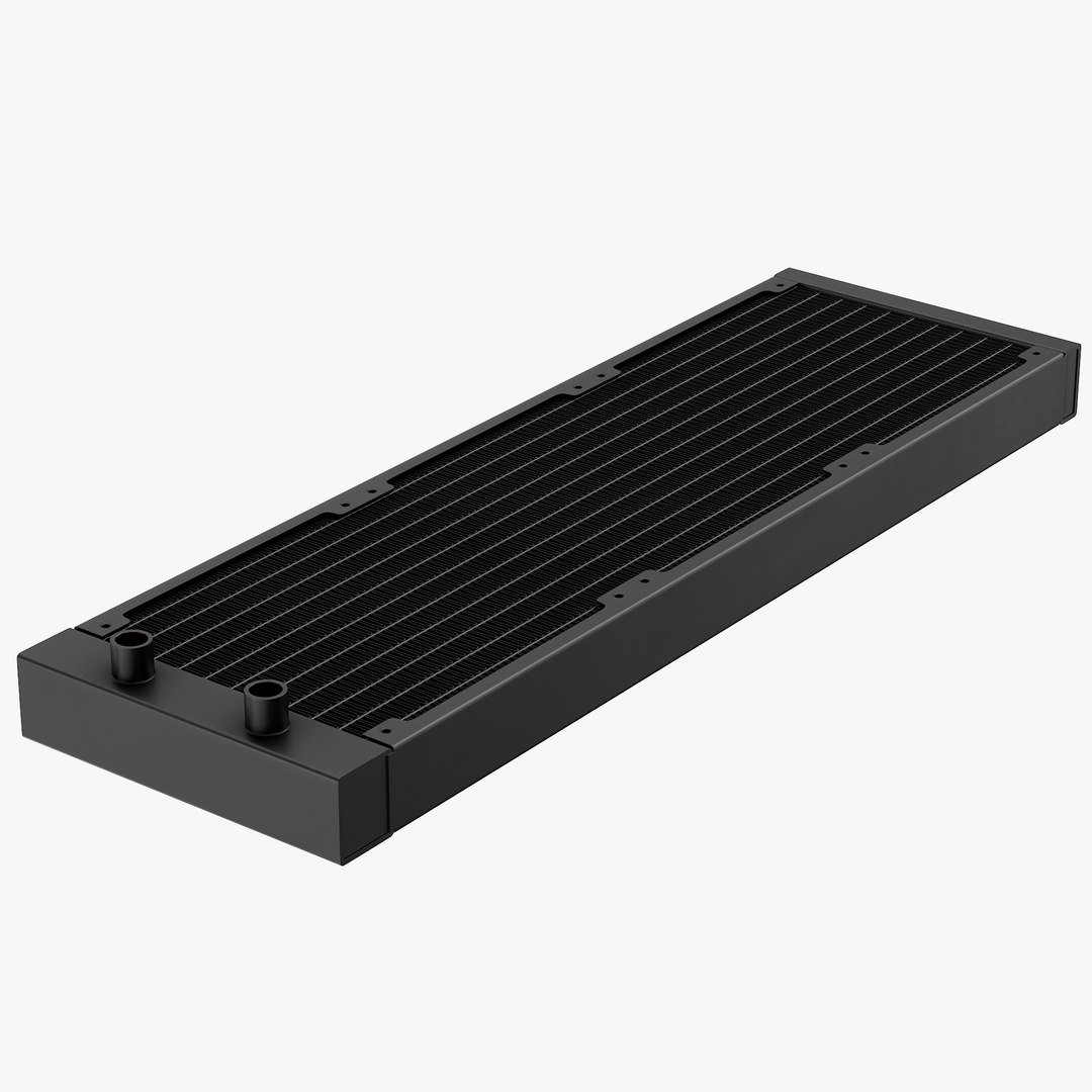 Liquid Cooling Radiators 360 Mm 3D Model - TurboSquid 2348309