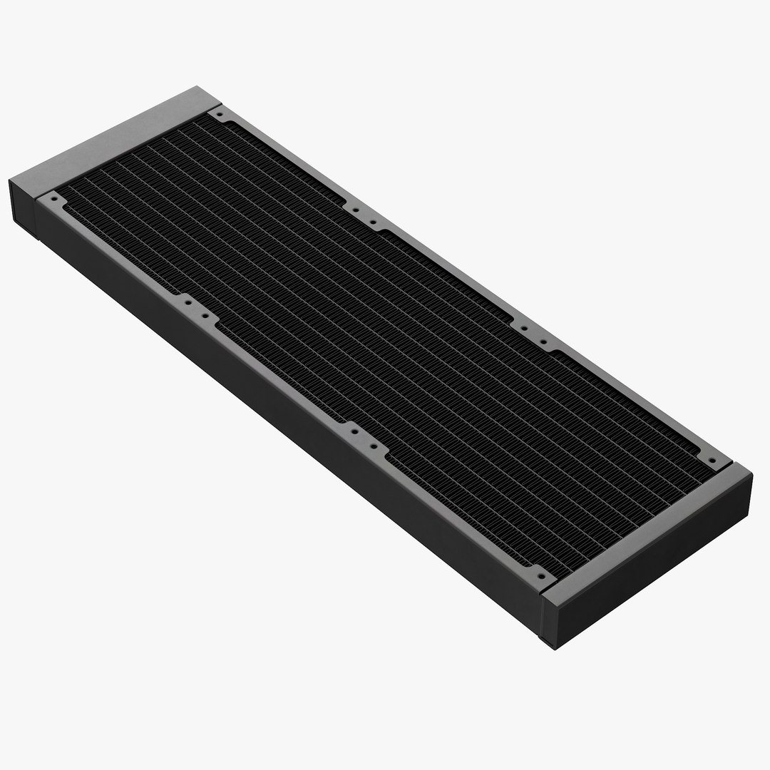 Liquid Cooling Radiators 360 Mm 3D Model - TurboSquid 2348309
