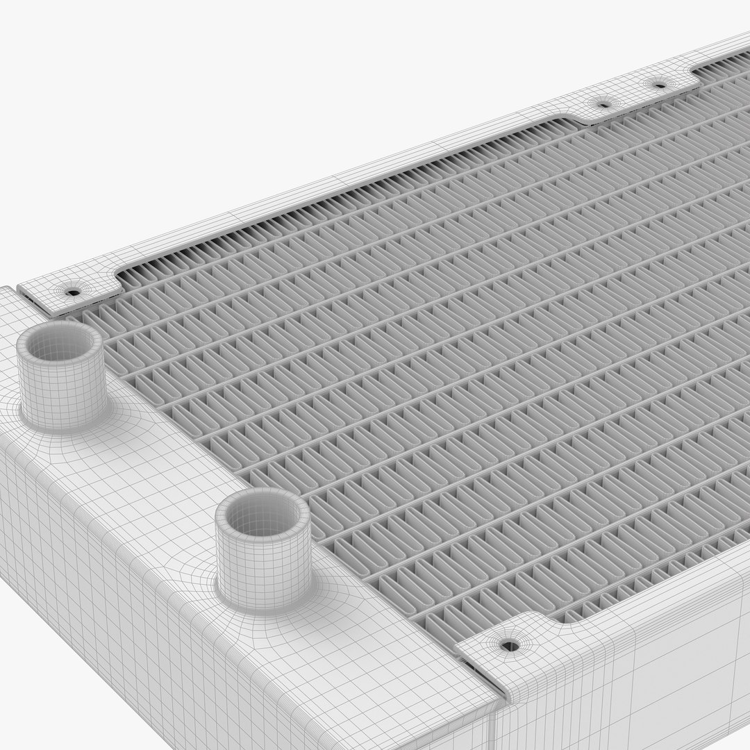 Liquid Cooling Radiators 360 Mm 3D Model - TurboSquid 2348309