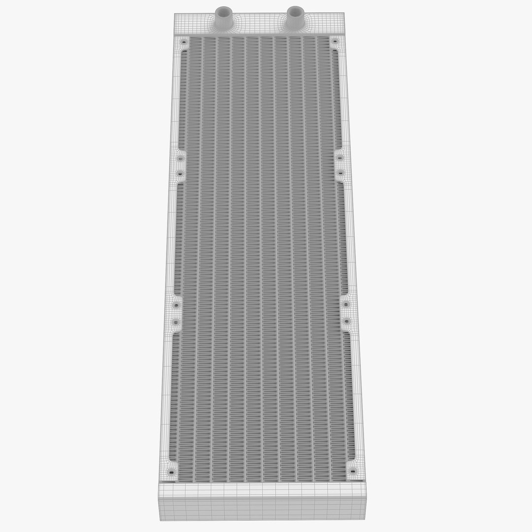 Liquid Cooling Radiators 360 Mm 3D Model - TurboSquid 2348309