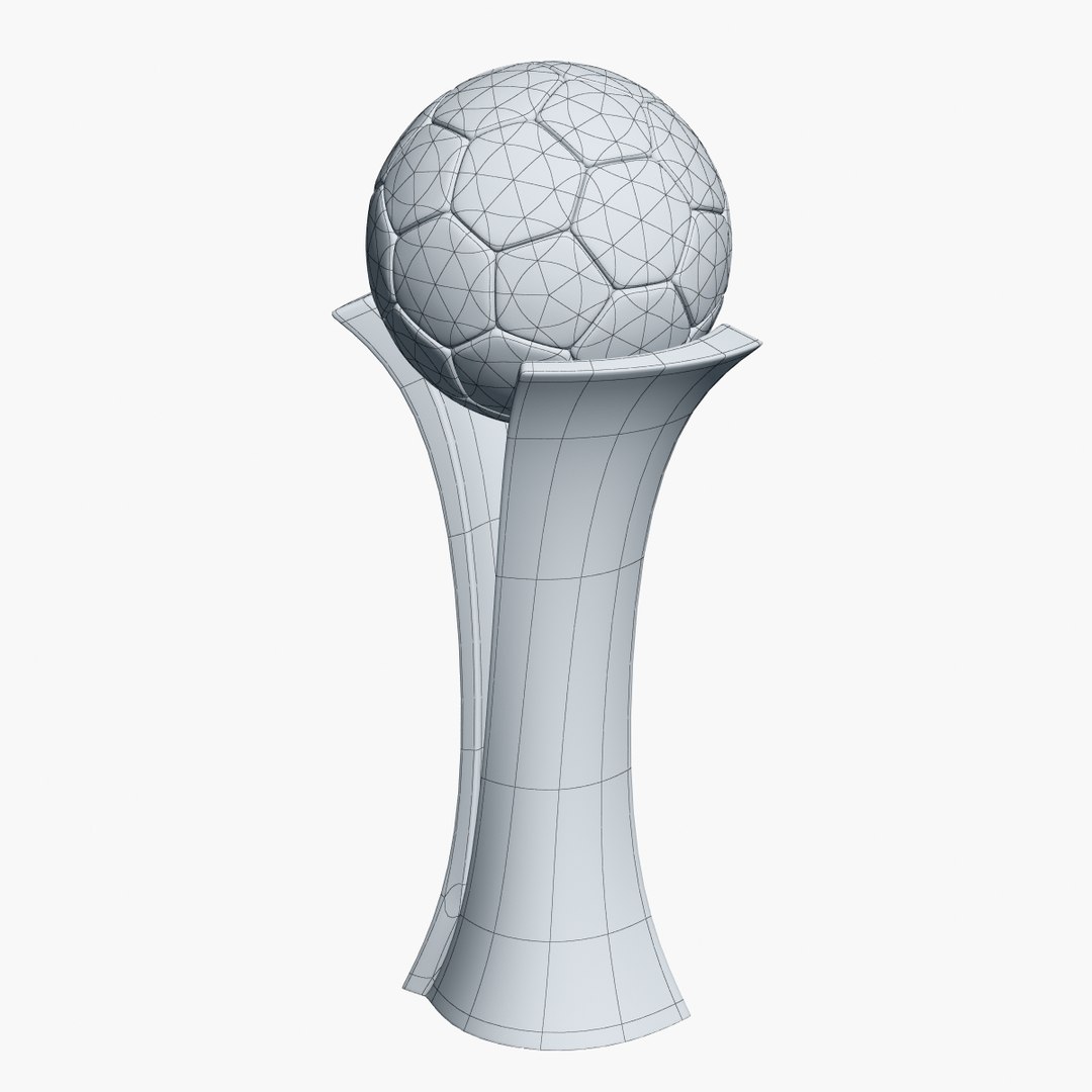 3d Model Football Award Cup