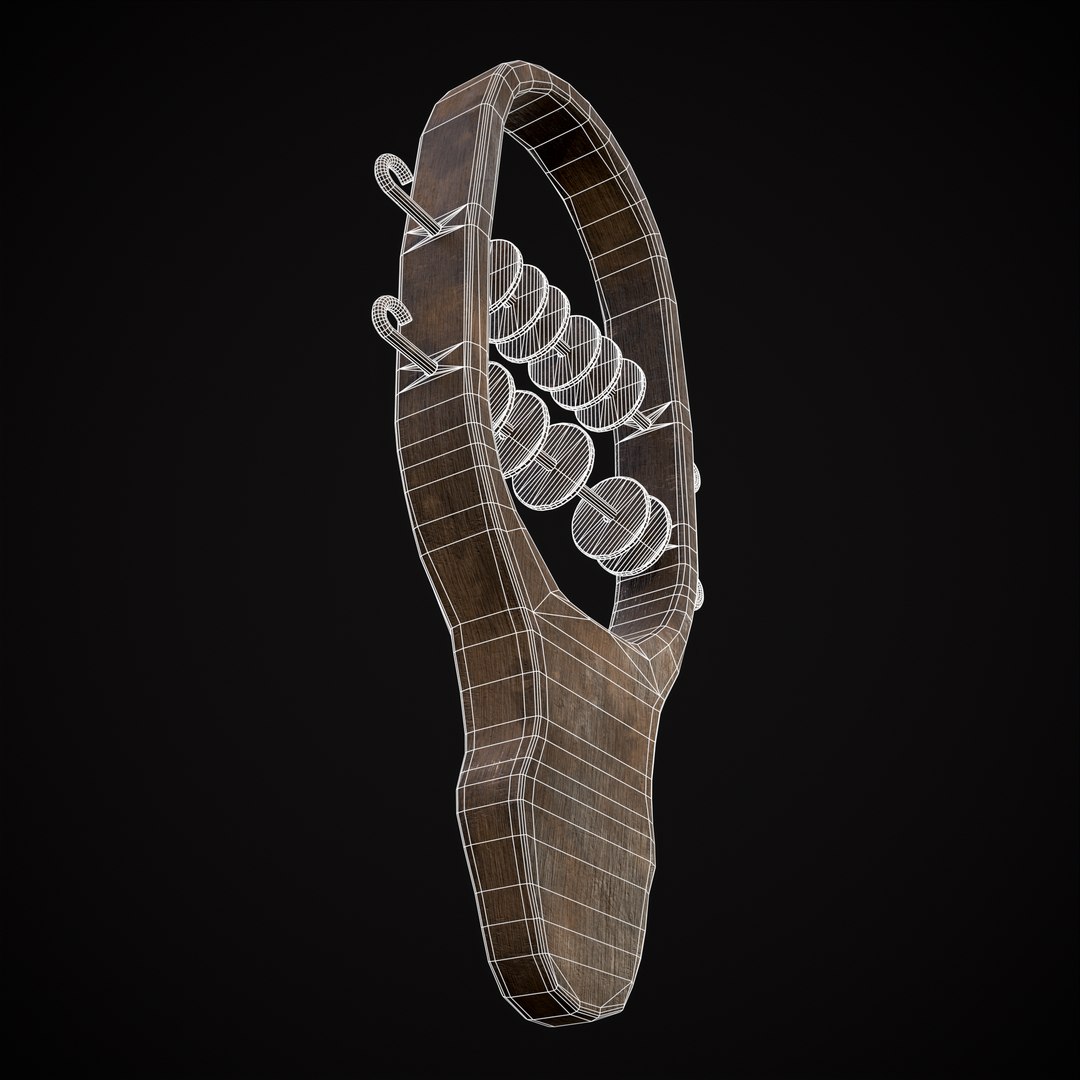 Small Wooden Baby Rattle 3D Model - TurboSquid 2052882