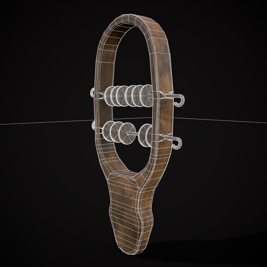 Small Wooden Baby Rattle 3D Model - TurboSquid 2052882