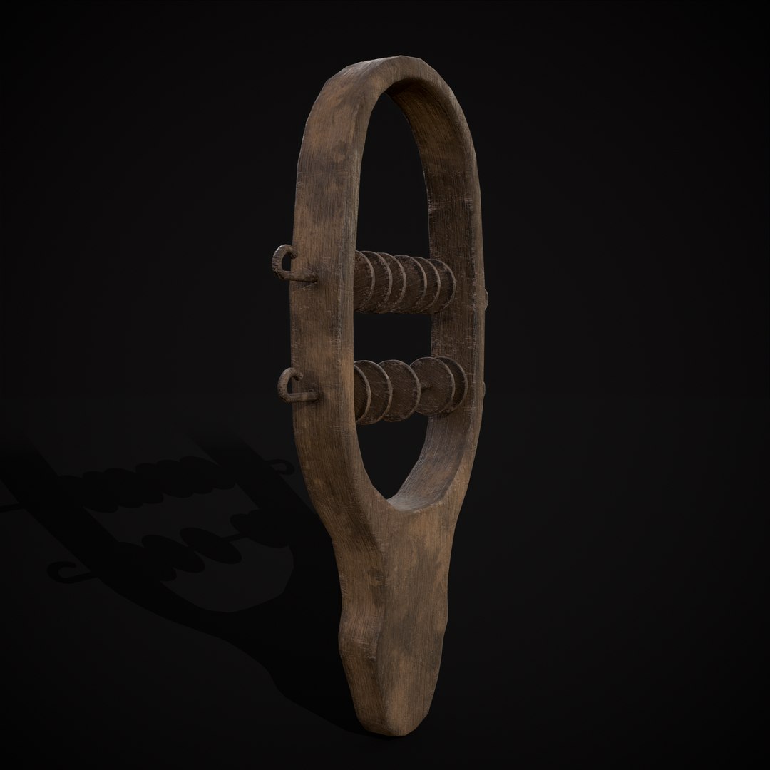 Small Wooden Baby Rattle 3D model - TurboSquid 2052882