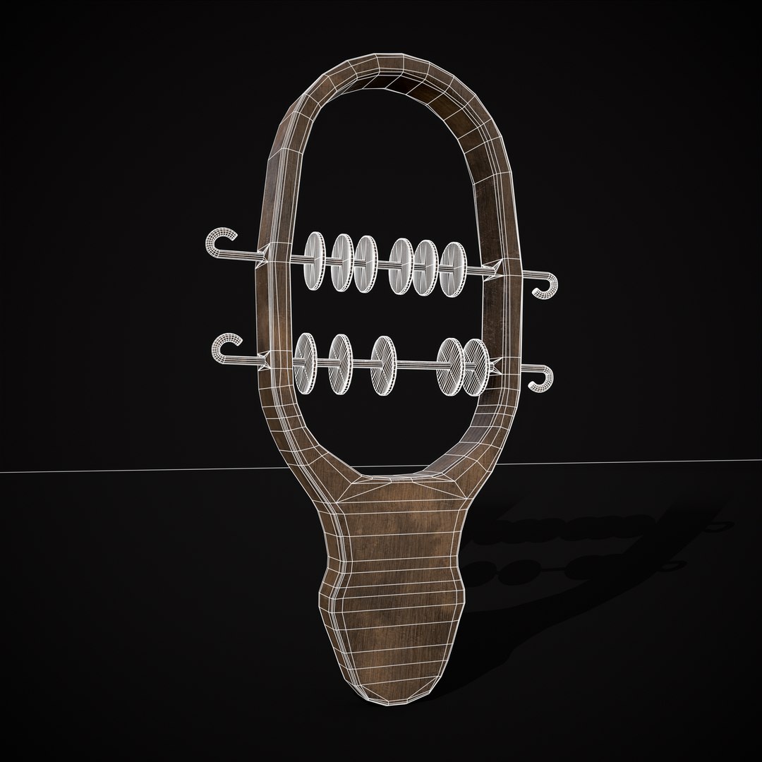 Small Wooden Baby Rattle 3D model - TurboSquid 2052882